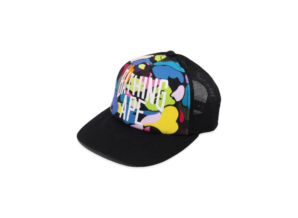 A BATHING APE Multi Camo NYC Logo Mesh Cap "Black"の新品/中古フリマ(通販)｜スニダン