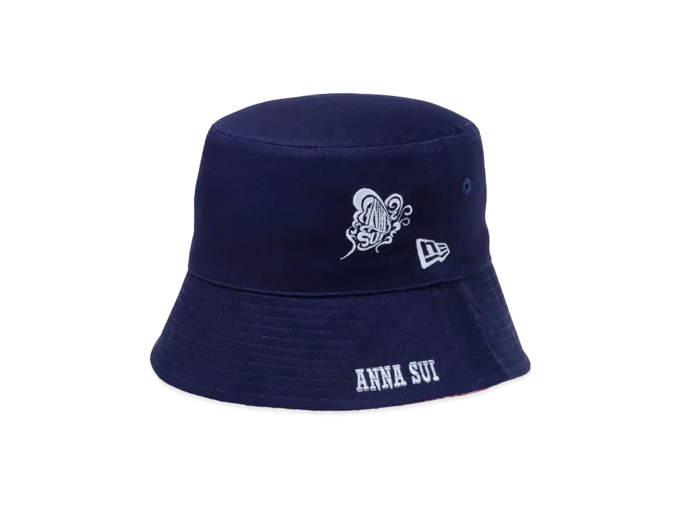 NEW ERA x ANNA SUI Bucket 01 Reversible Sailor Brim "Navy/Pink"の新品/中古 ...
