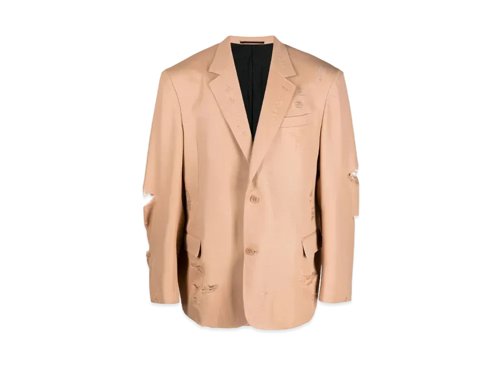 doublet Damage Wool Jacket "Sand Beige"の新品/中古フリマ(通販)｜スニダン