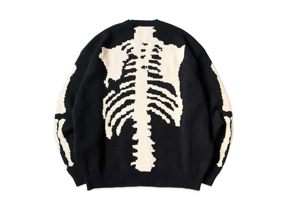 KAPITAL 5G Wool Bone Creew Sweater "Black"の新品/中古フリマ(通販)｜スニダン
