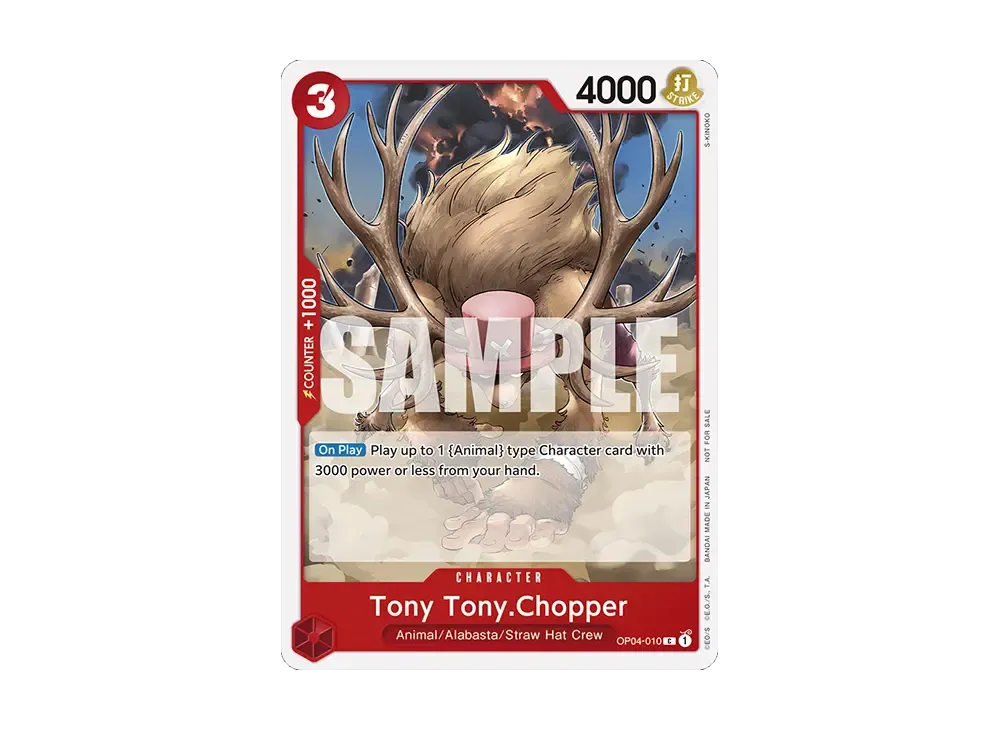 Tony Tony.Chopper C [OP04-010] [EN](Promotional Card "Tournament Pack 2024 Oct.-Dec.") | SNKRDUNK