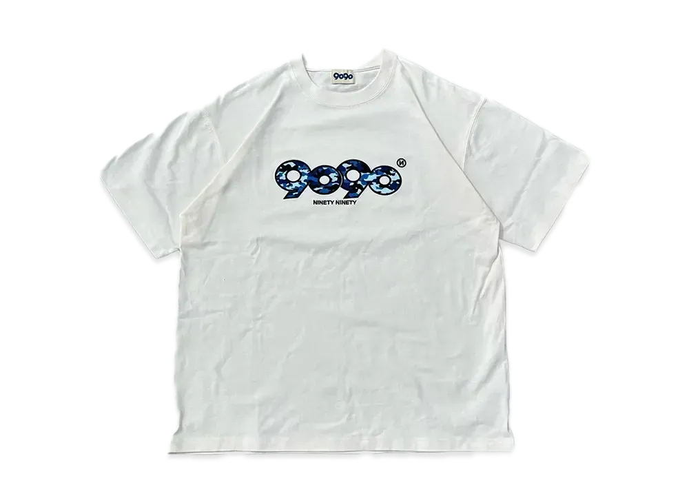 9090 9090 OG Logo Tee "WHITE BLUE CAMO"の新品/中古フリマ(通販)｜スニダン