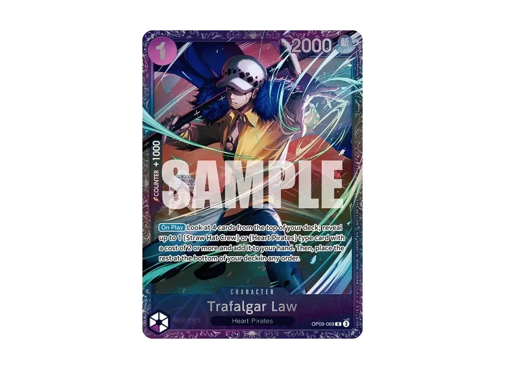 Trafalgar Law R [OP09-069] [EN](Promotional Card "Treasure Cup May 2025 ...