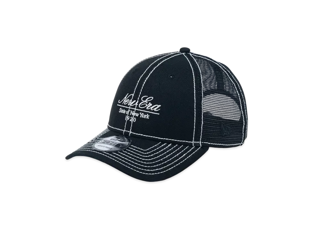 NEW ERA 9Forty Tracker Script Logo "Black"の新品/中古フリマ(通販)｜スニダン