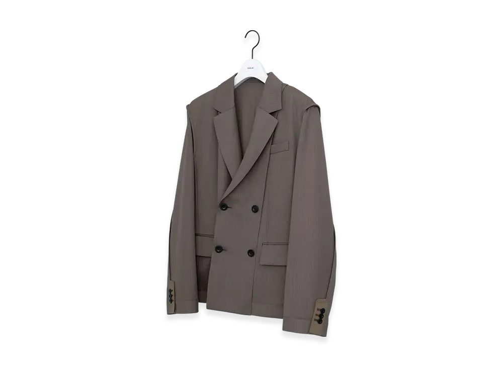 sacai Doeskin Jacket "Taupe" | SNKRDUNK