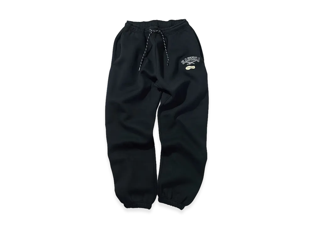 Reebok x NAUTICA Cardboard Knit Sweatpants "Black" | SNKRDUNK