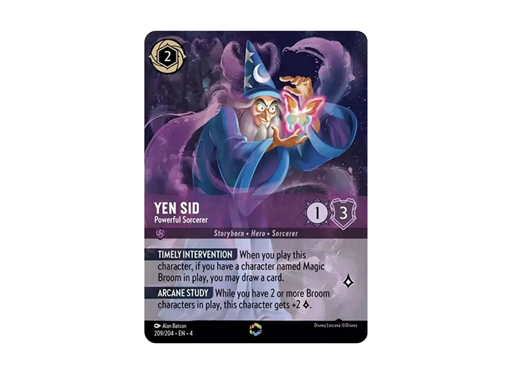 Yen Sid - Powerful Sorcerer E [209/204 EN-4](Ursula's Return) [English Ver.] | SNKRDUNK