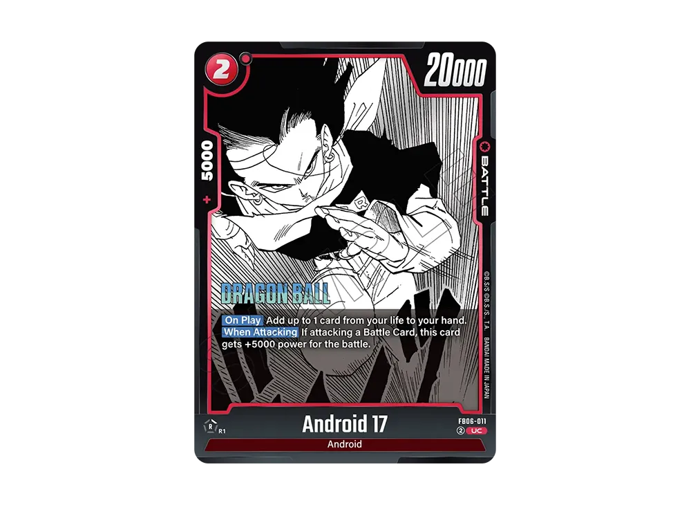 Android 17 UC [FB06-011][EN](FUSION WORLD "MANGA BOOSTER 01") | SNKRDUNK
