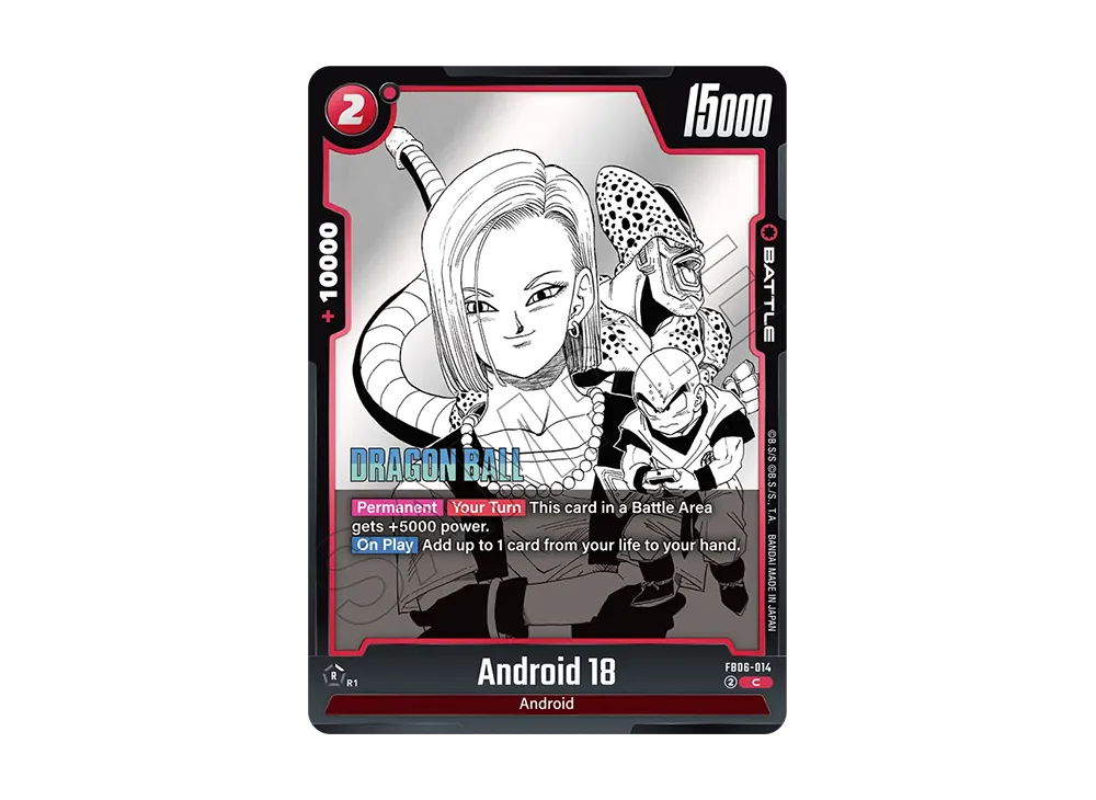 Android 18 C [FB06-014][EN](FUSION WORLD "MANGA BOOSTER 01") | SNKRDUNK