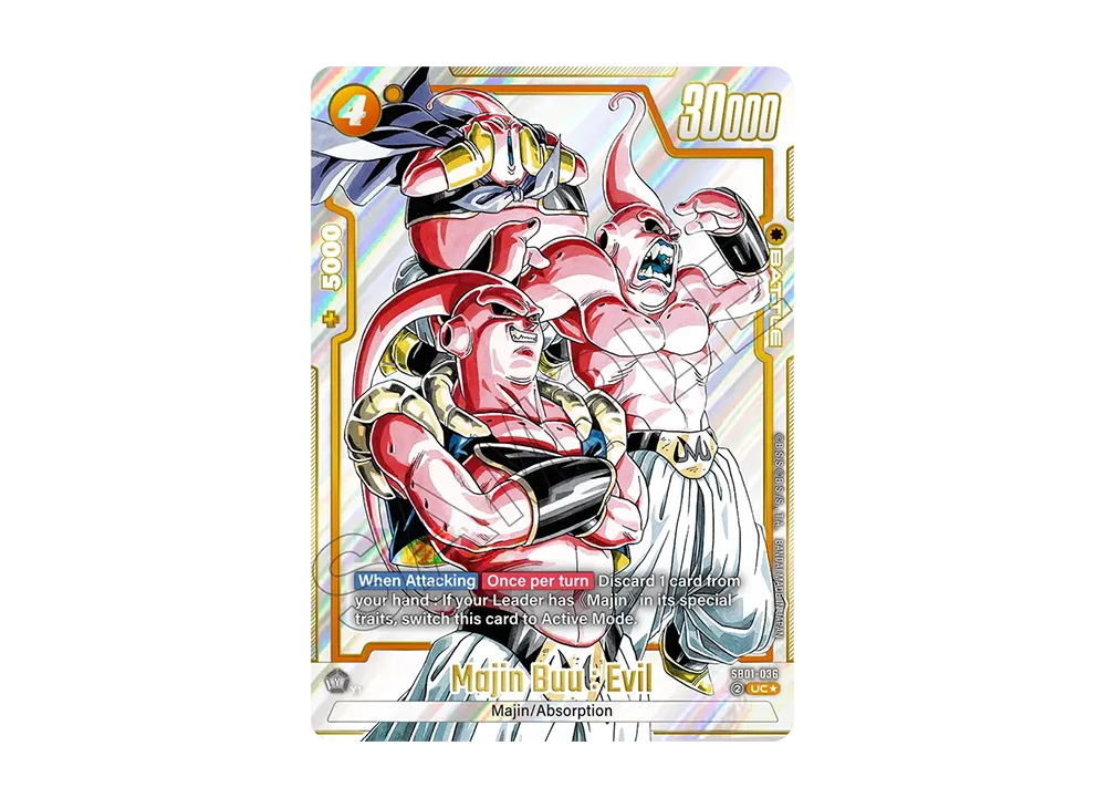 Majin Buu :Evil UC* [SB01-036][EN](FUSION WORLD "MANGA BOOSTER 01") | SNKRDUNK