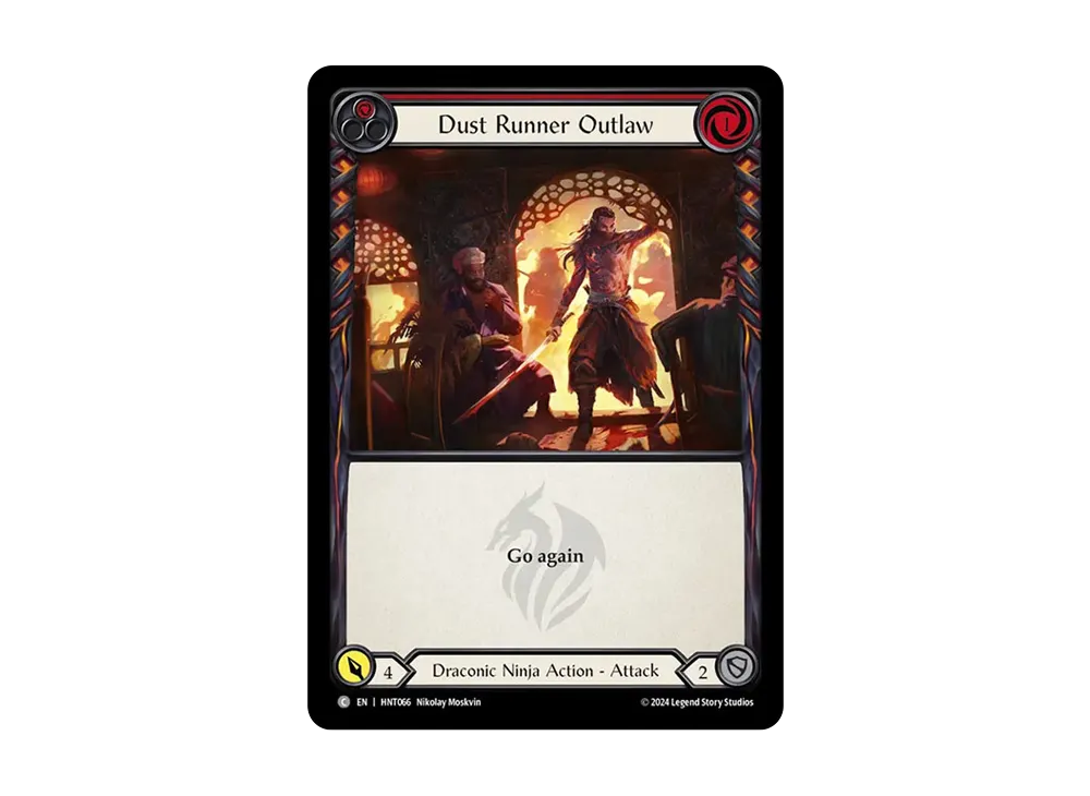 Dust Runner Outlaw C [HNT066] [EN] (Booster Pack "The Hunted") | SNKRDUNK