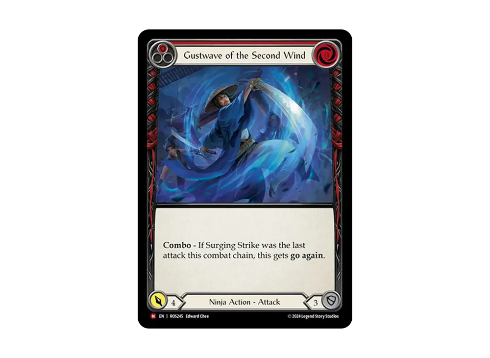 Gustwave of the Second Wind MJ :RFoil [ROS245] [EN] (Booster Sets ...