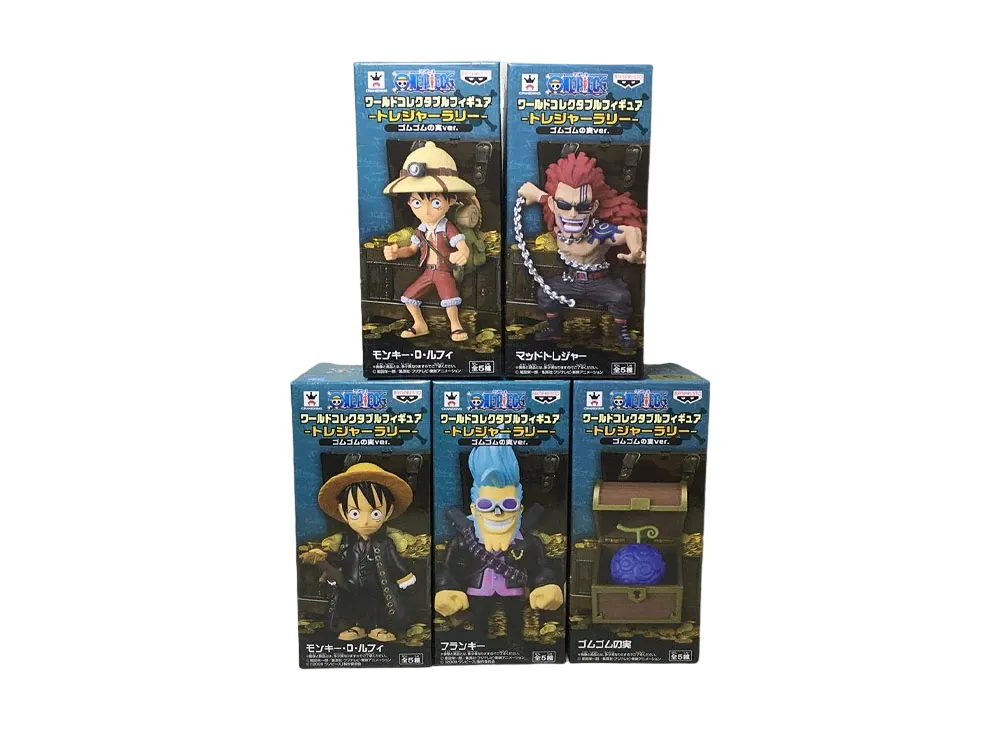 Banpresto One Piece World Collectable Figure -Treasure Rally- Gomu Gomu ...