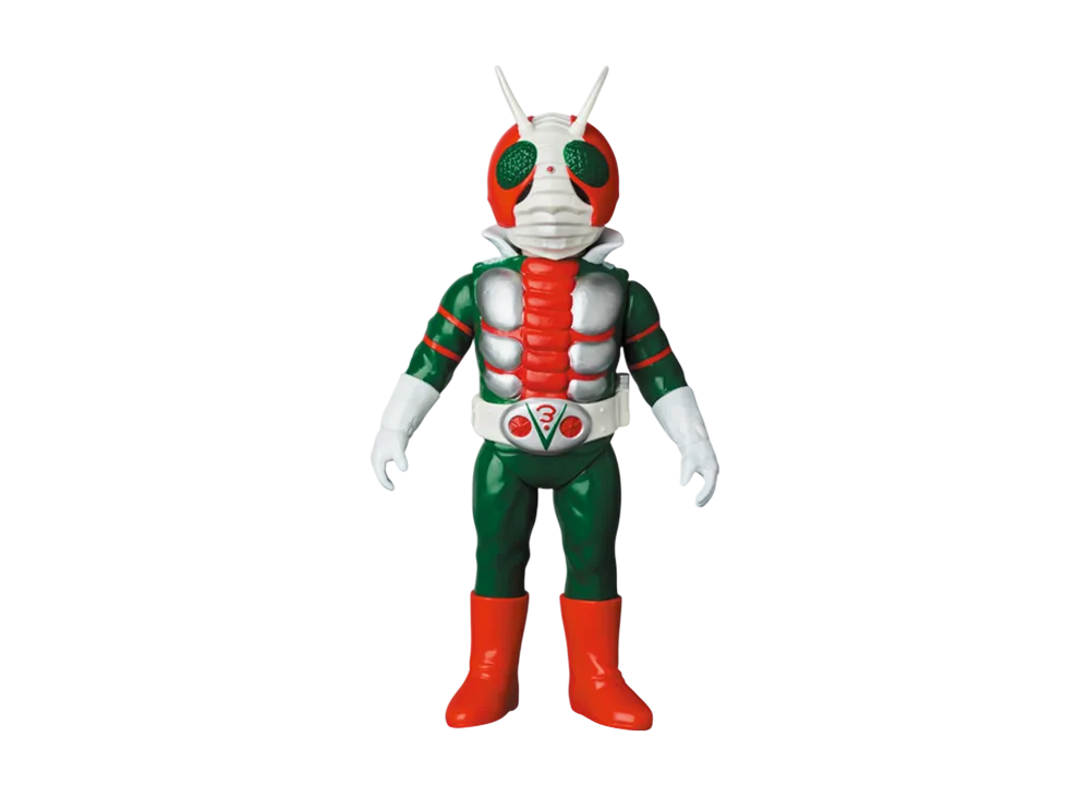 MEDICOM TOY "Toei Retro Sofvi Collection" -Kamen Rider V3- Kamen Rider V3 (Vinyl Muffler Version ...