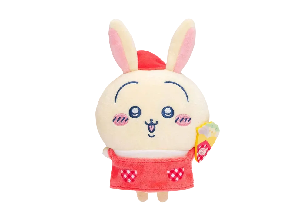 Gray Parka Service -Chiikawa Crepe Kuji- B Prize Crepe shop Plush S ...