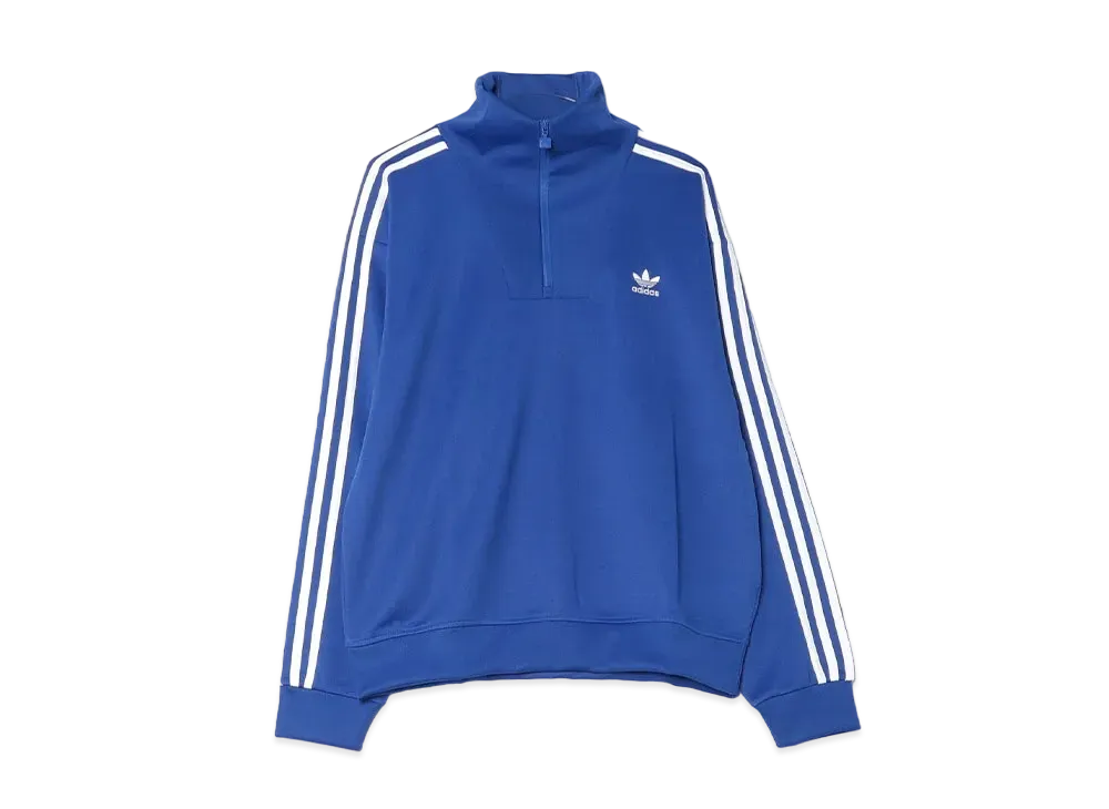 adidas Adicolor Funnel Neck Track Top "Blue" | SNKRDUNK