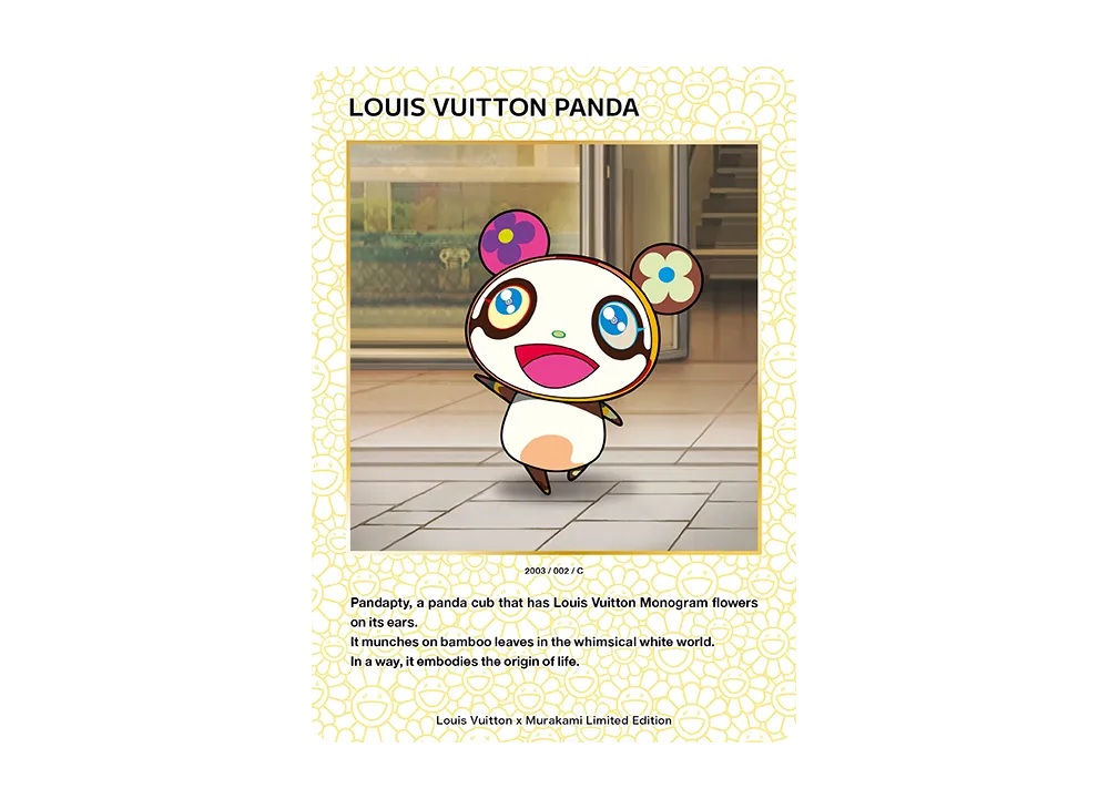 Louis Vuitton Panda C [2003 / 002](Louis Vuitton x Takashi Murakami ...