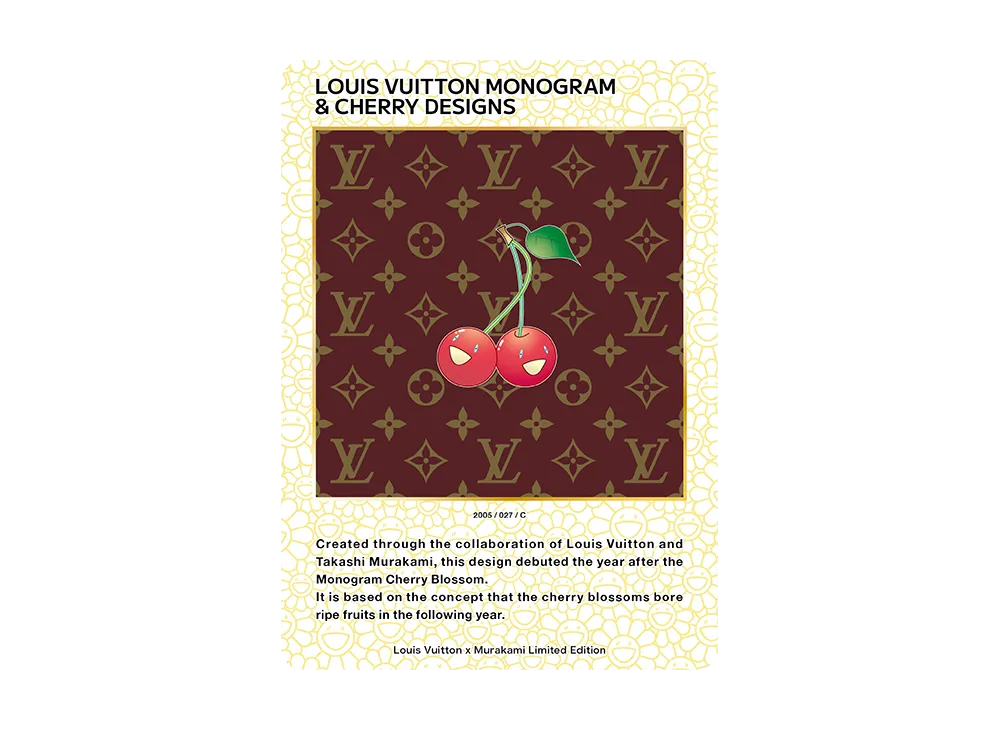 Louis Vuitton Monogram & Cherry Designs C [2005 / 027](Louis Vuitton x ...