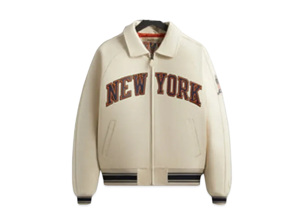 Kith x AVIREX for New York Knicks Icon Jacket "Sandrift"の新品/中古フリマ(通販)｜スニダン
