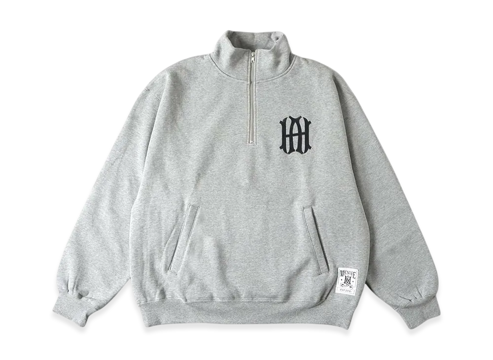 ayumi hamasaki x MFC STORE AH Logo Half Zip "Gray" | SNKRDUNK
