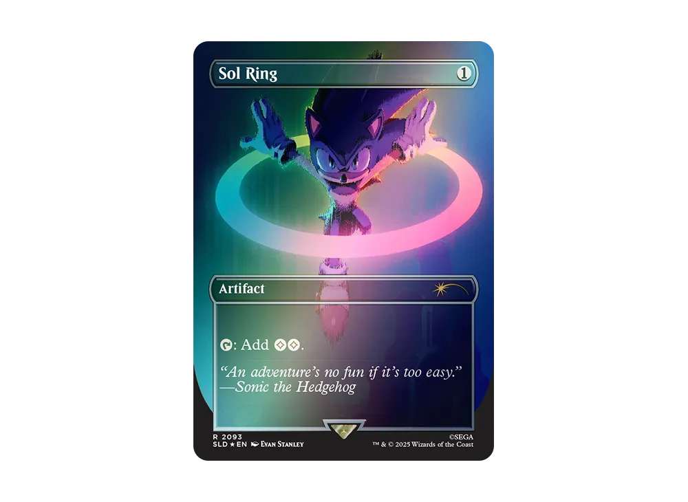 Sol Ring R :Foil [SLD 2093] [EN](Secret Lair The Sonic Superdrop ...