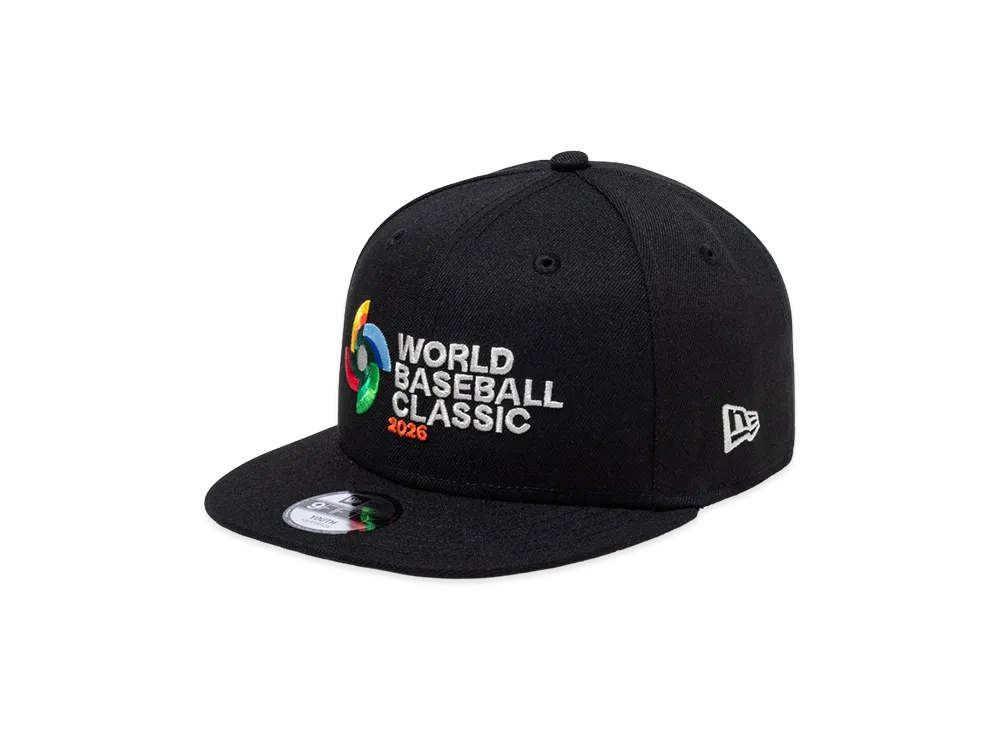 NEW ERA 9Fifty World Baseball Classic Wbc Logo "Black" | SNKRDUNK