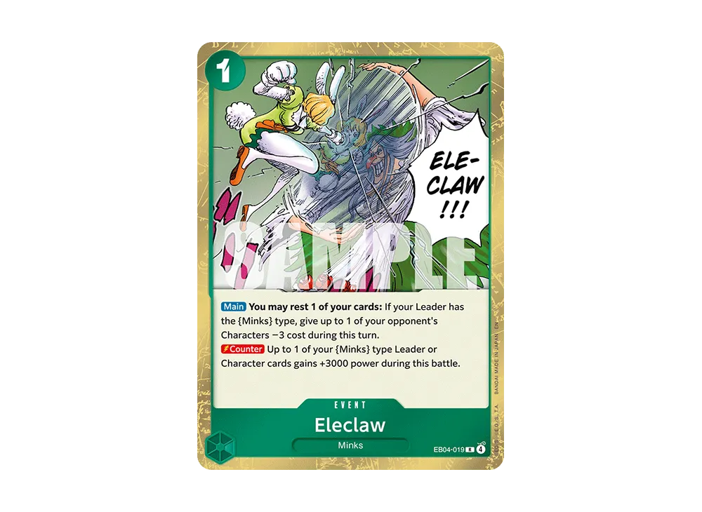 Eleclaw R [EB04-019] [EN] (Booster Pack "THE AZURE SEA'S SEVEN") | SNKRDUNK