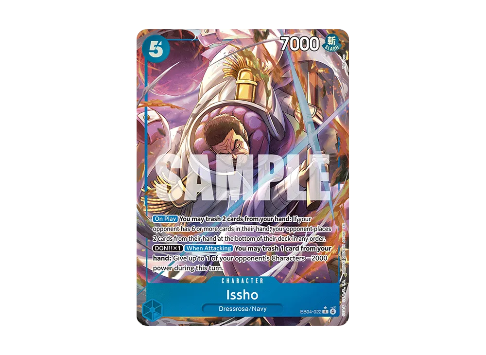 Issho R-P [EB04-022] [EN] (Booster Pack "THE AZURE SEA'S SEVEN") | SNKRDUNK