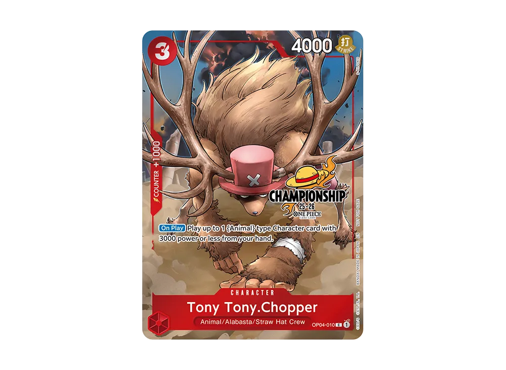 Tony Tony.Chopper C [OP04-010] [EN](Promotional Card "CS 25-26 Celebration Pack") | SNKRDUNK