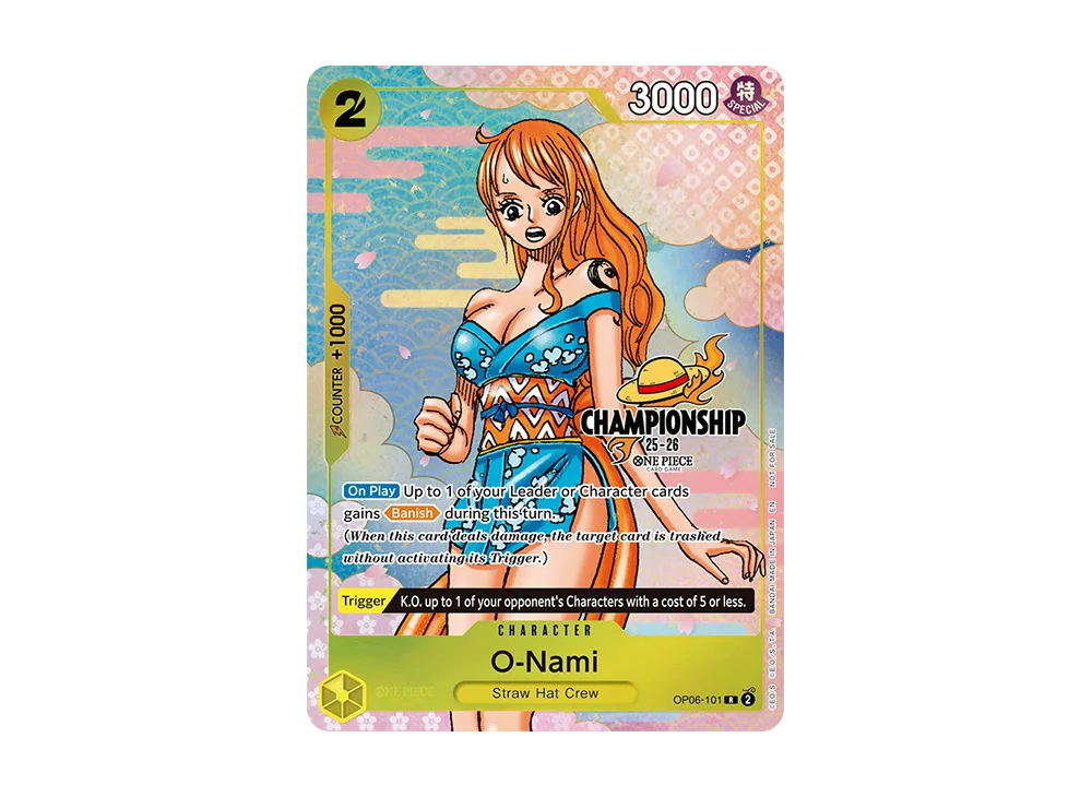 O-Nami R [OP06-101] [EN](Promotional Card "CS 25-26 Event Pack Finalist Ver.") | SNKRDUNK