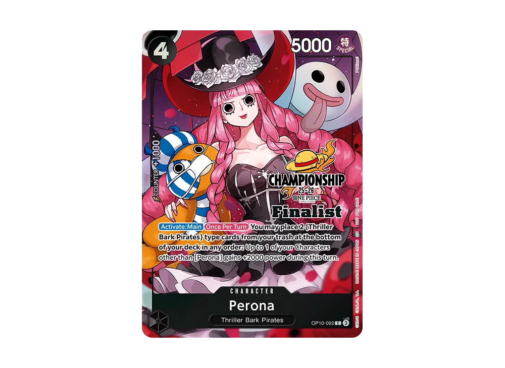 Perona C [OP10-092] [EN](Promotional Card "CS 25-26 Finalist Card Set 1") | SNKRDUNK