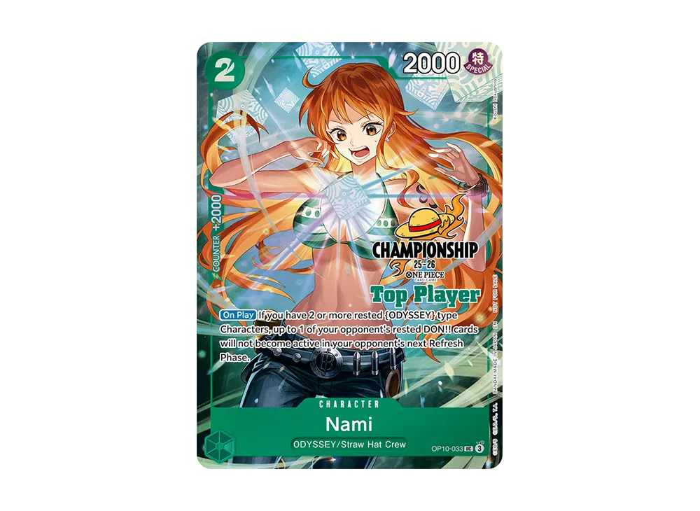 Nami UC [OP10-033] [EN](Promotional Card "CS 25-26 Top Player Pack") | SNKRDUNK