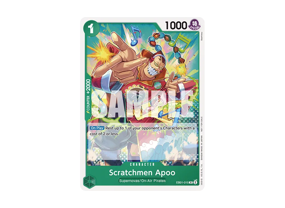 Scratchmen Apoo R [EB01-015] [EN](Promotional Card "Tournament Pack ...