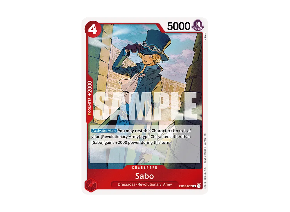 Sabo R [EB02-002] [EN](Extra Booster "Anime 25th Collection") | SNKRDUNK