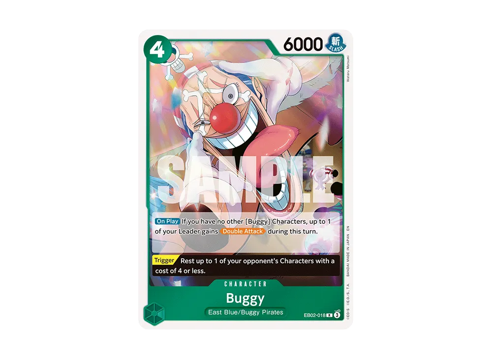 Buggy R [EB02-018] [EN](Extra Booster "Anime 25th Collection") | SNKRDUNK