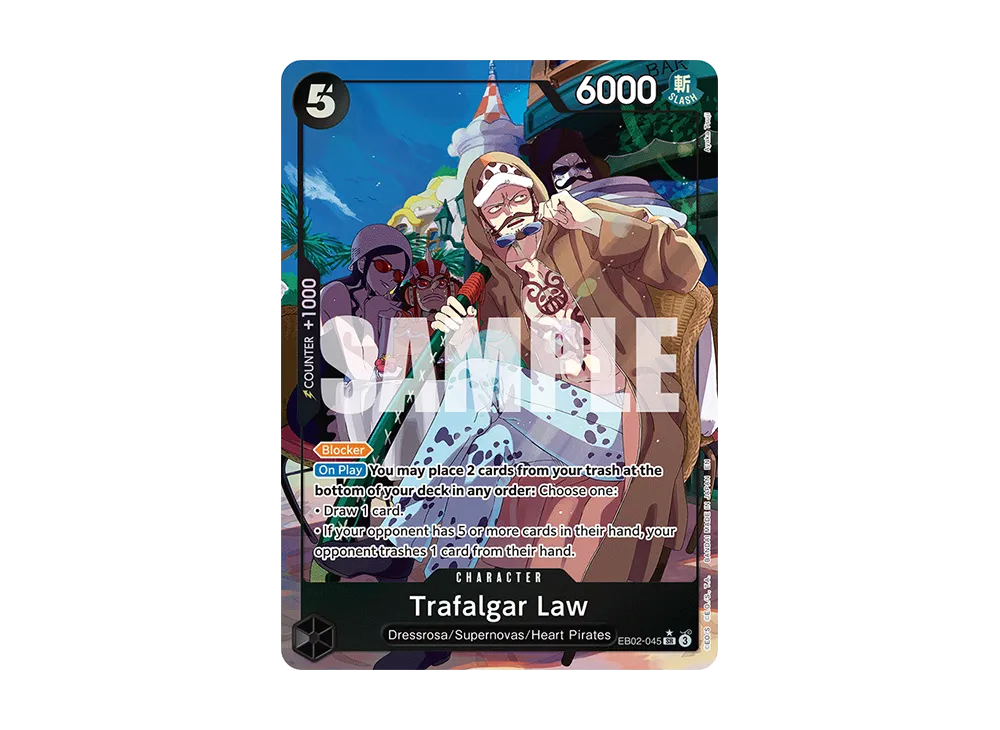Trafalgar Law SR-P [EB02-045] [EN](Extra Booster "Anime 25th Collection ...