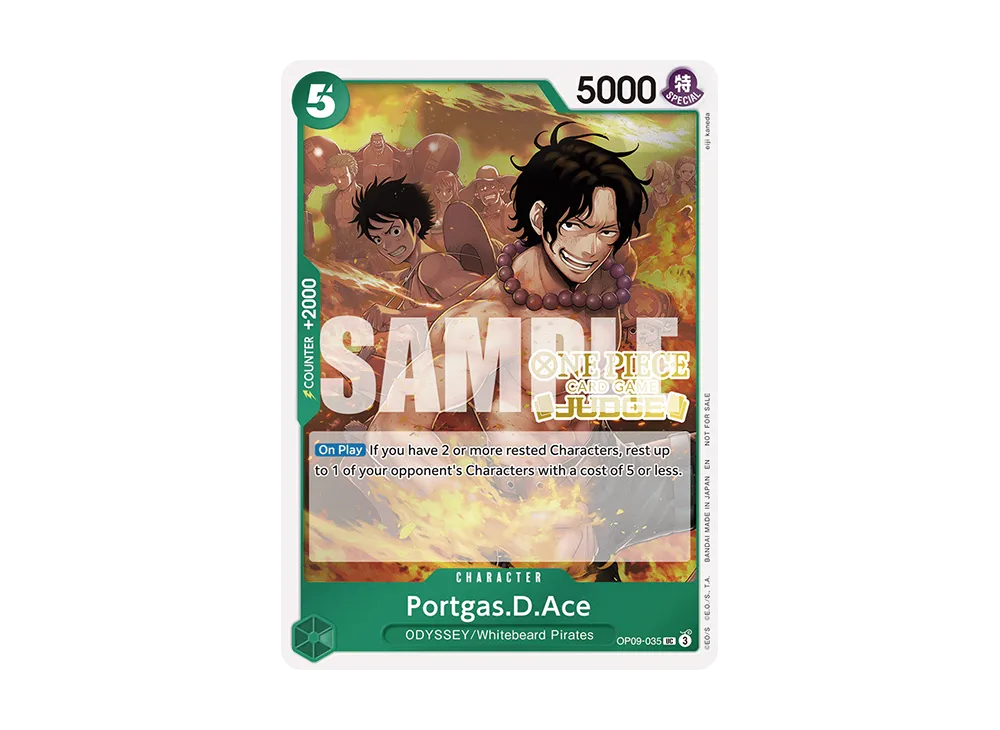 Portgas.D.Ace UC [OP09-035] [EN](Promotional Card "Judge Pack Vol.6") | SNKRDUNK