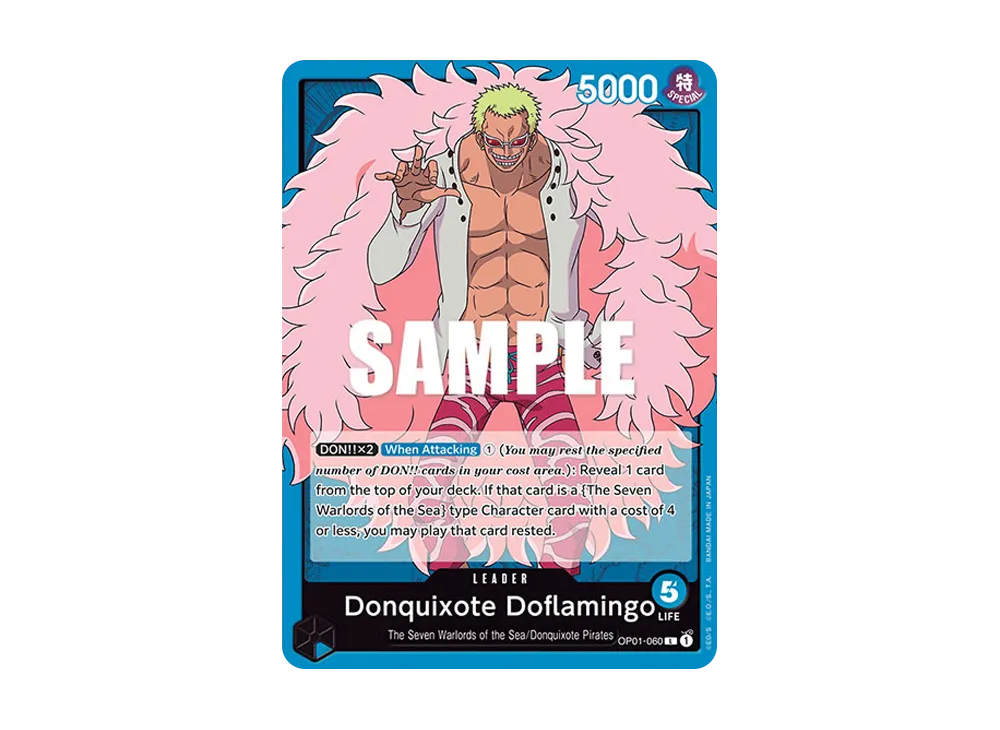 Donquixote Doflamingo L [OP01-060] [EN](Booster Pack "ROMANCE DAWN") | SNKRDUNK