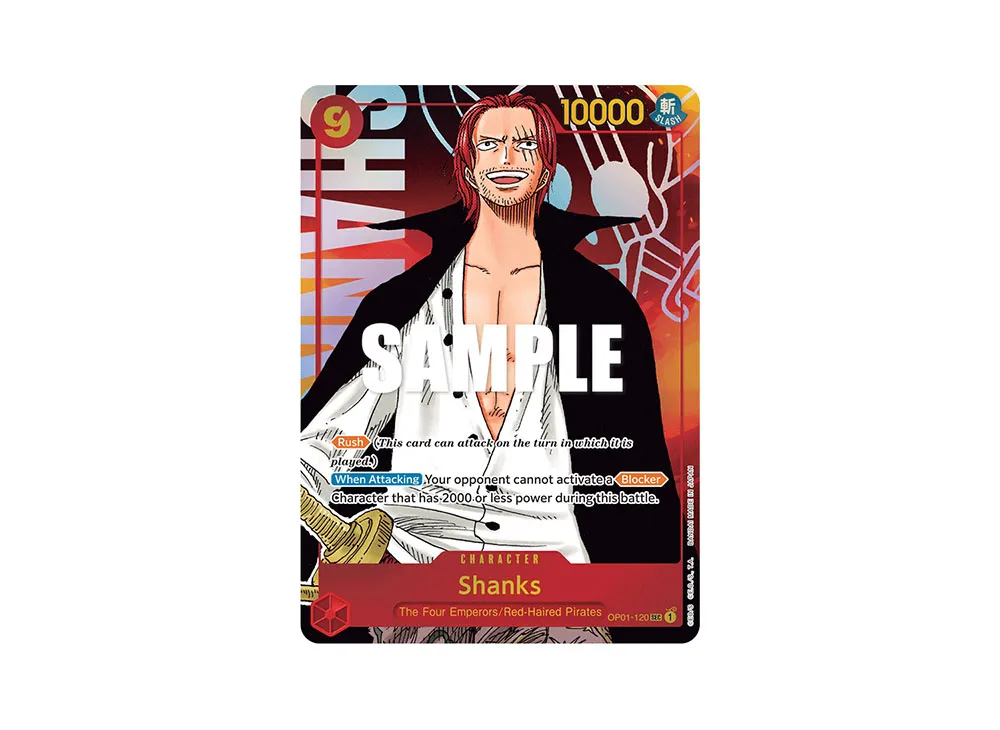 Shanks SEC-P [OP01-120] [EN](Booster Pack "ROMANCE DAWN") | SNKRDUNK
