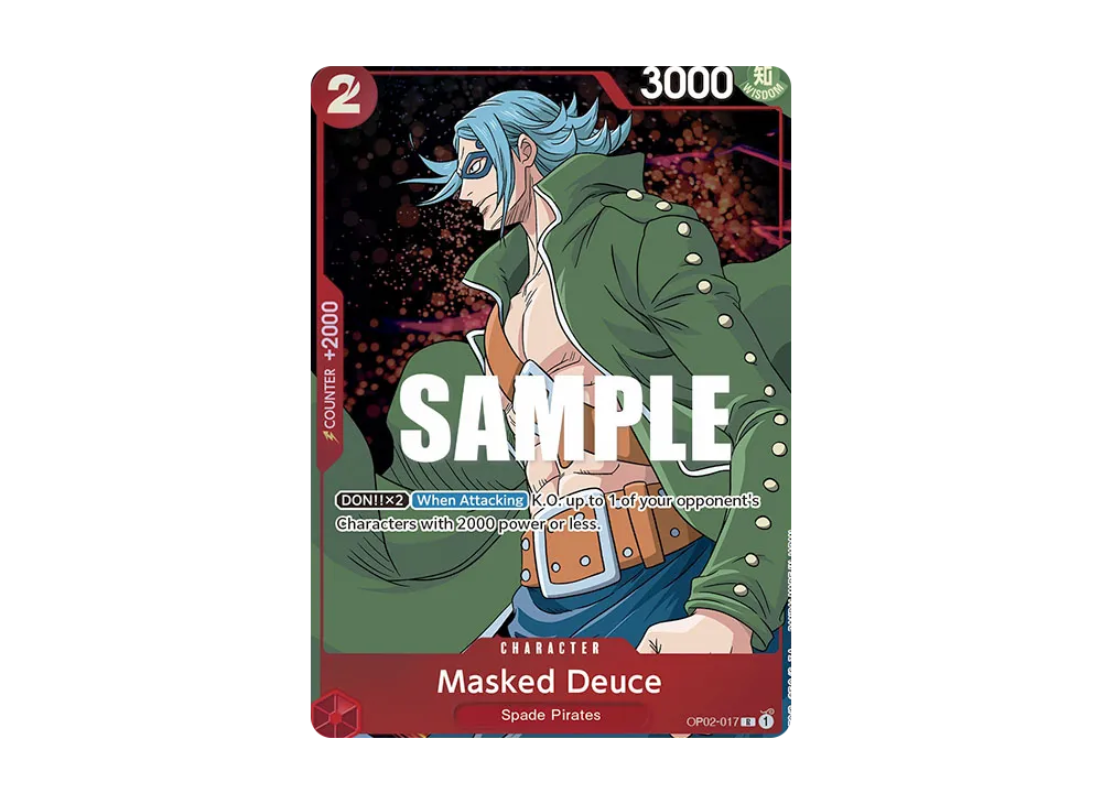 Masked Deuce R-P [OP02-017] [EN](Booster Pack "Paramount War") | SNKRDUNK