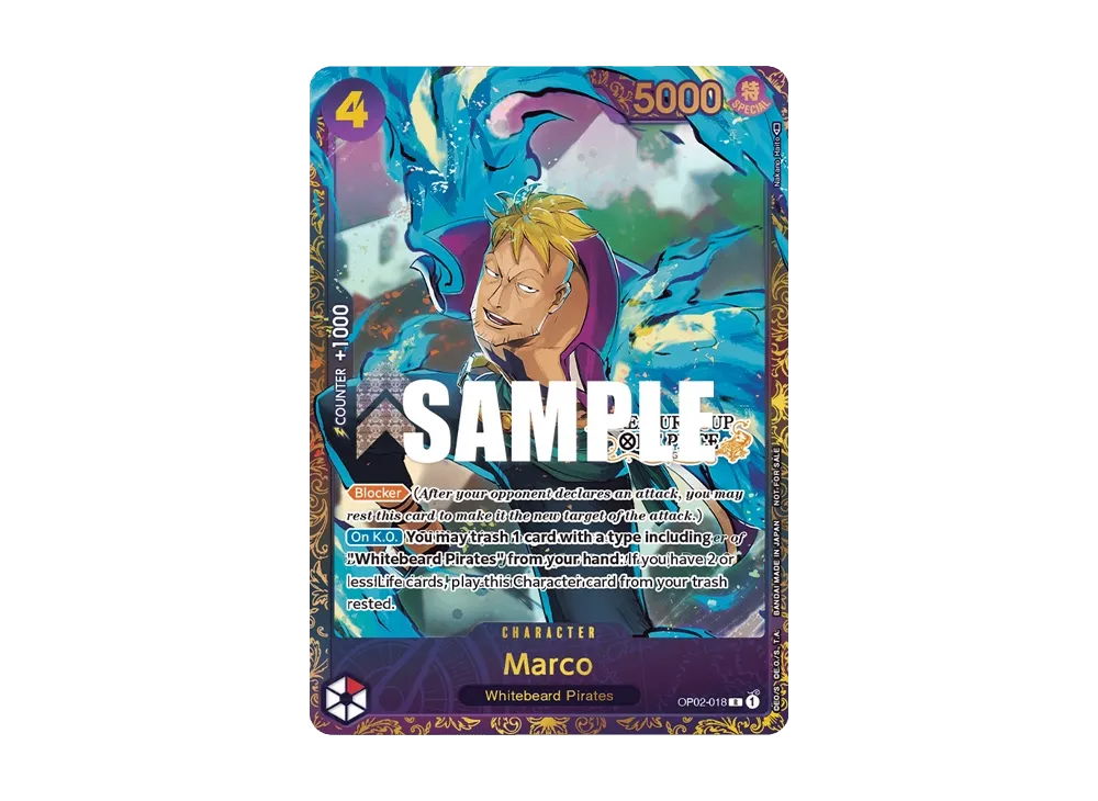 Marco R-P [OP02-018] [EN](Promotional Card "Treasure Cup") | SNKRDUNK