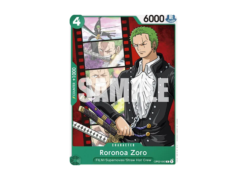 Roronoa Zoro C-P [OP02-043] [EN](Start Deck "Uta") | SNKRDUNK