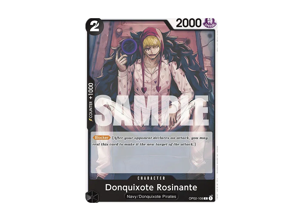 Donquixote Rosinante C [OP02-108] [EN](Start Deck "BLACK Smoker") | SNKRDUNK