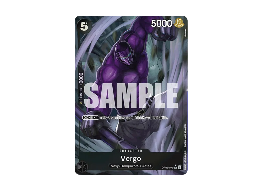Vergo UC :Full Art [OP03-079] [EN](Premium Booster "ONE PIECE CARD THE ...