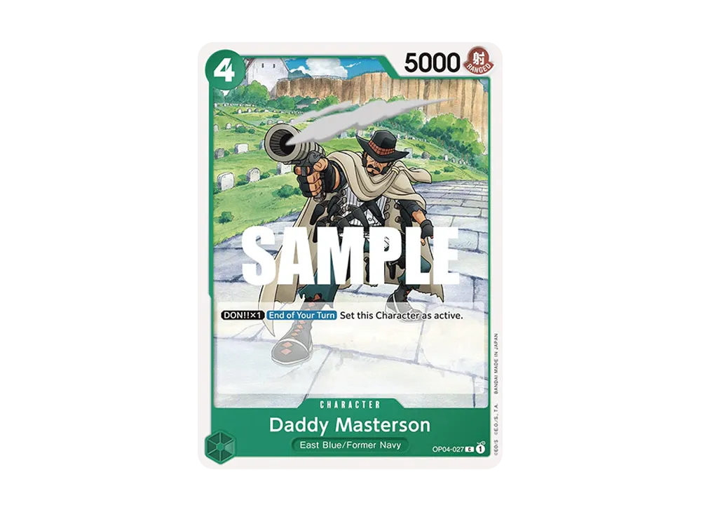 Daddy Masterson C [OP04-027] [EN](Booster Pack "Kingdoms Of Intrigue") | SNKRDUNK