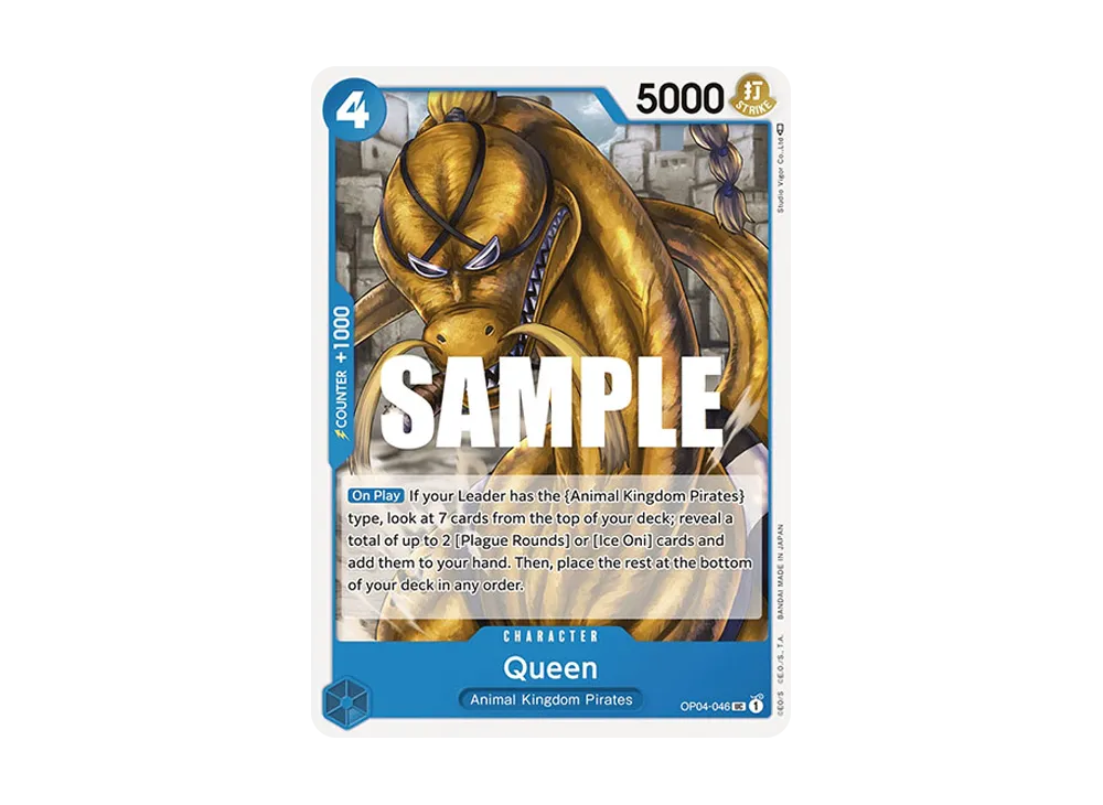 Queen UC [OP04-046] [EN](Booster Pack "Kingdoms Of Intrigue") | SNKRDUNK