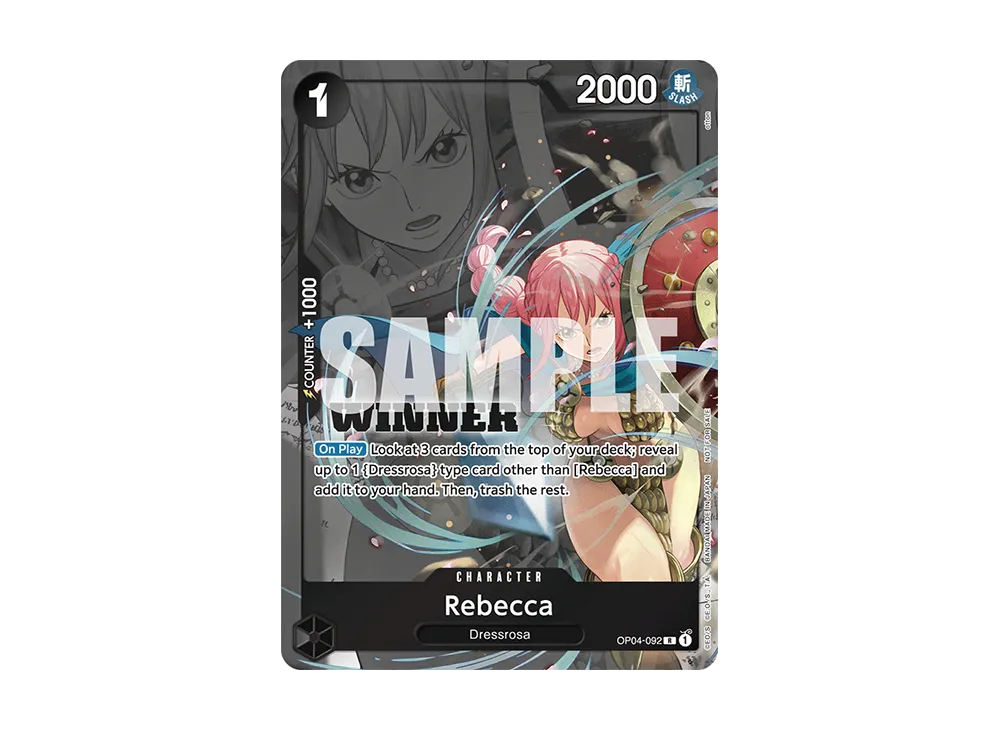 Rebecca R [OP04-092] [EN](Promotional Card "Winner Pack 2025 Vol.2") | SNKRDUNK