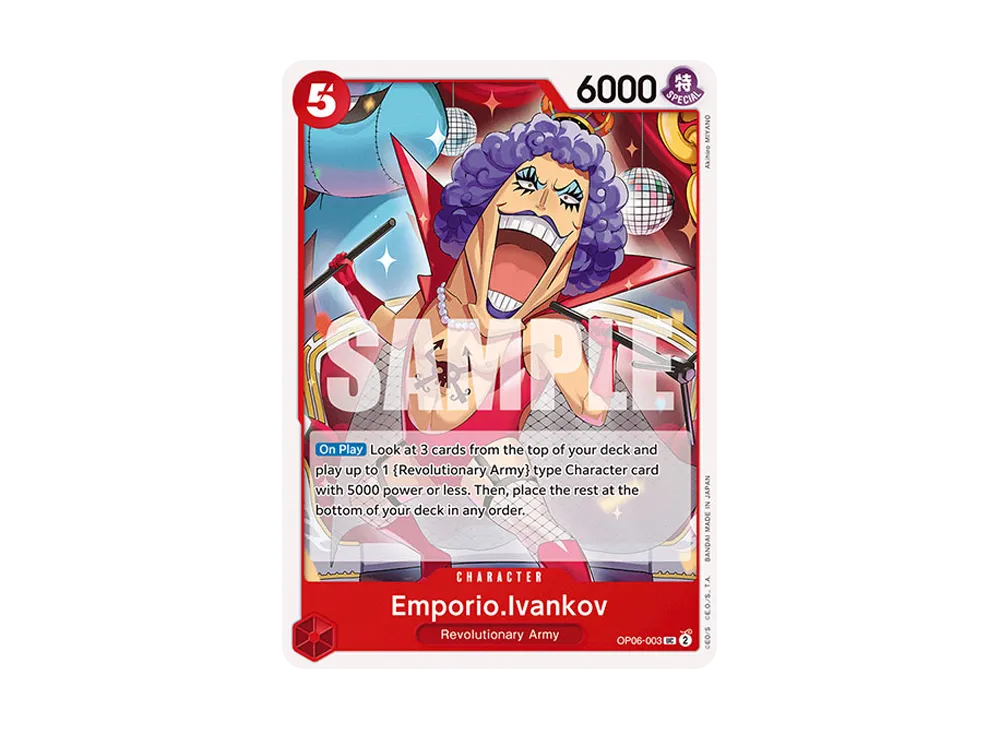 Emporio.Ivankov UC [OP06-003] [EN](Booster Pack "Wings Of The Captain") | SNKRDUNK