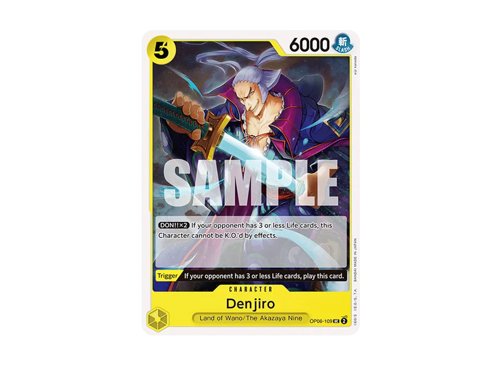 Denjiro UC [OP06-109] [EN](Booster Pack "Wings Of The Captain") | SNKRDUNK