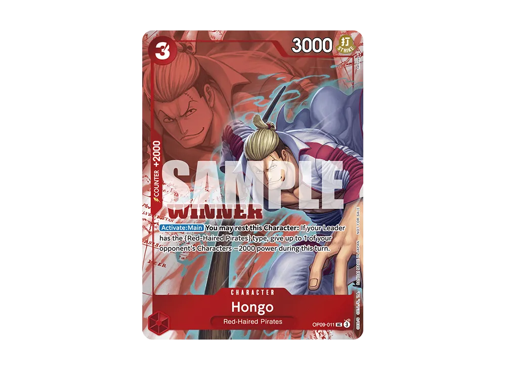 Hongo UC [OP09-011] [EN](Promotional Card "Winner Pack 2025 Vol.2") | SNKRDUNK
